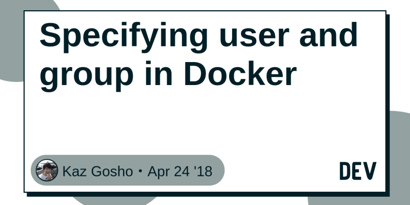 How Can We Add Uid And Gid In Stack File Or Compose File General